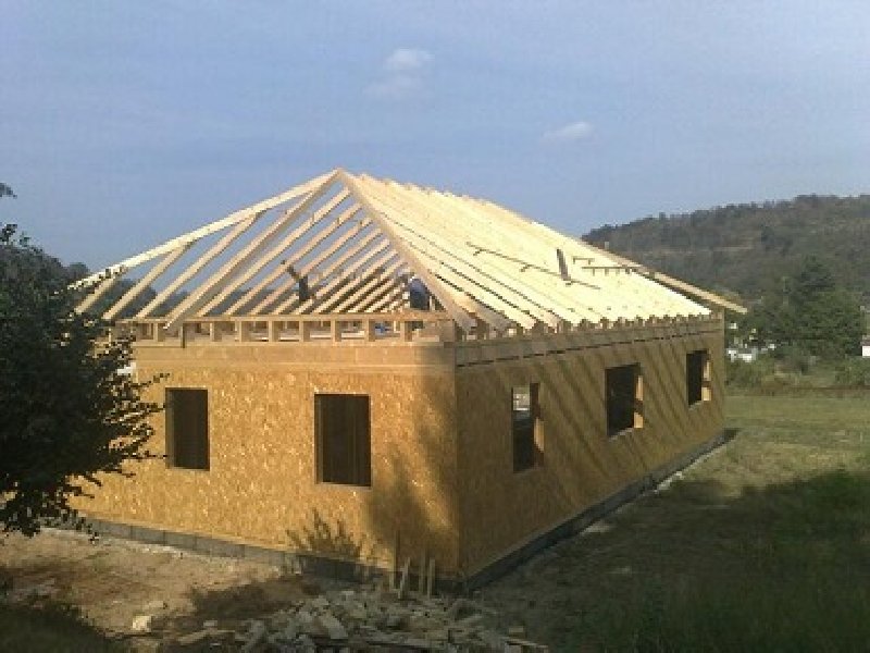 Dřevostavba RD-prodej stavebních dílců pro libovolný typ domu ...